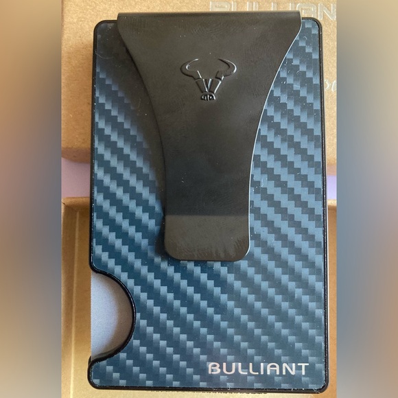 Bulliant | Accessories | Nwt Mens Bulliant Rfid Blocking Carbon Fiber ...
